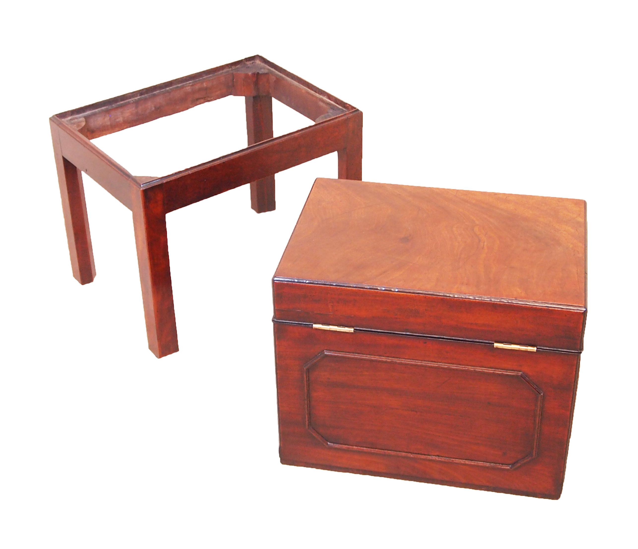 Antique Regency Mahogany Box Cellarette On Stand – S&S Timms Antiques